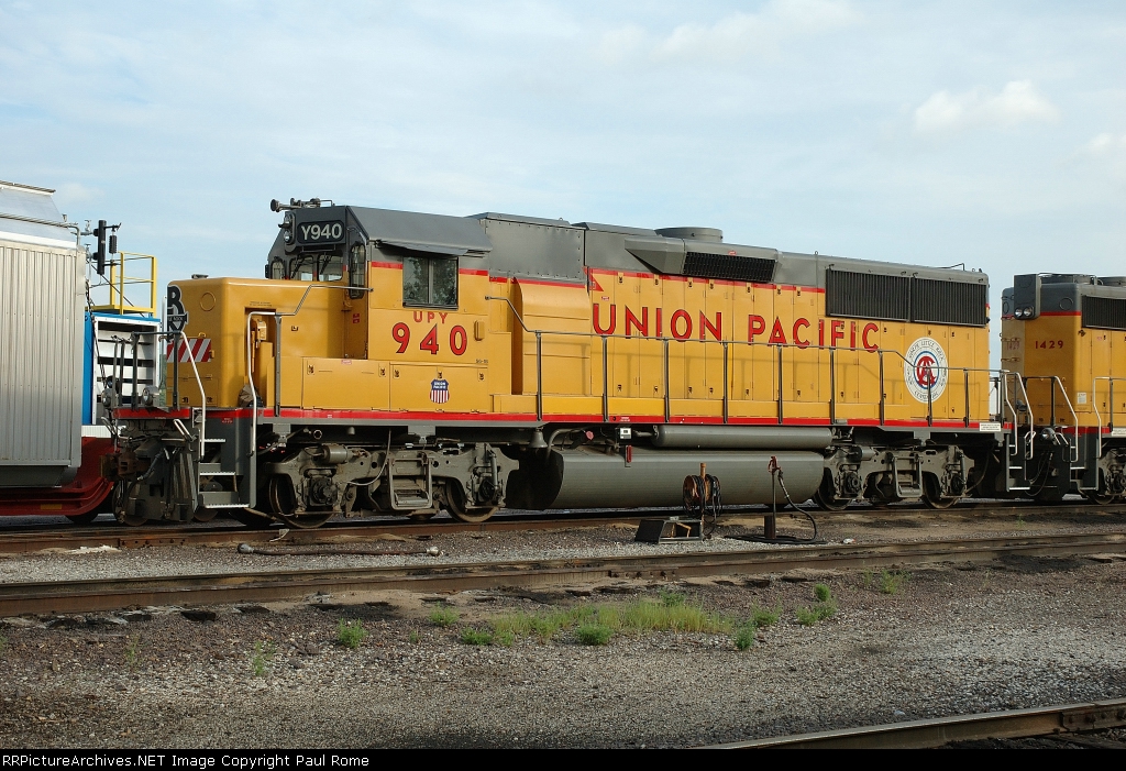 UPY 940, Yard Slug S6-1B, ex EMD GP50, ex UP 963